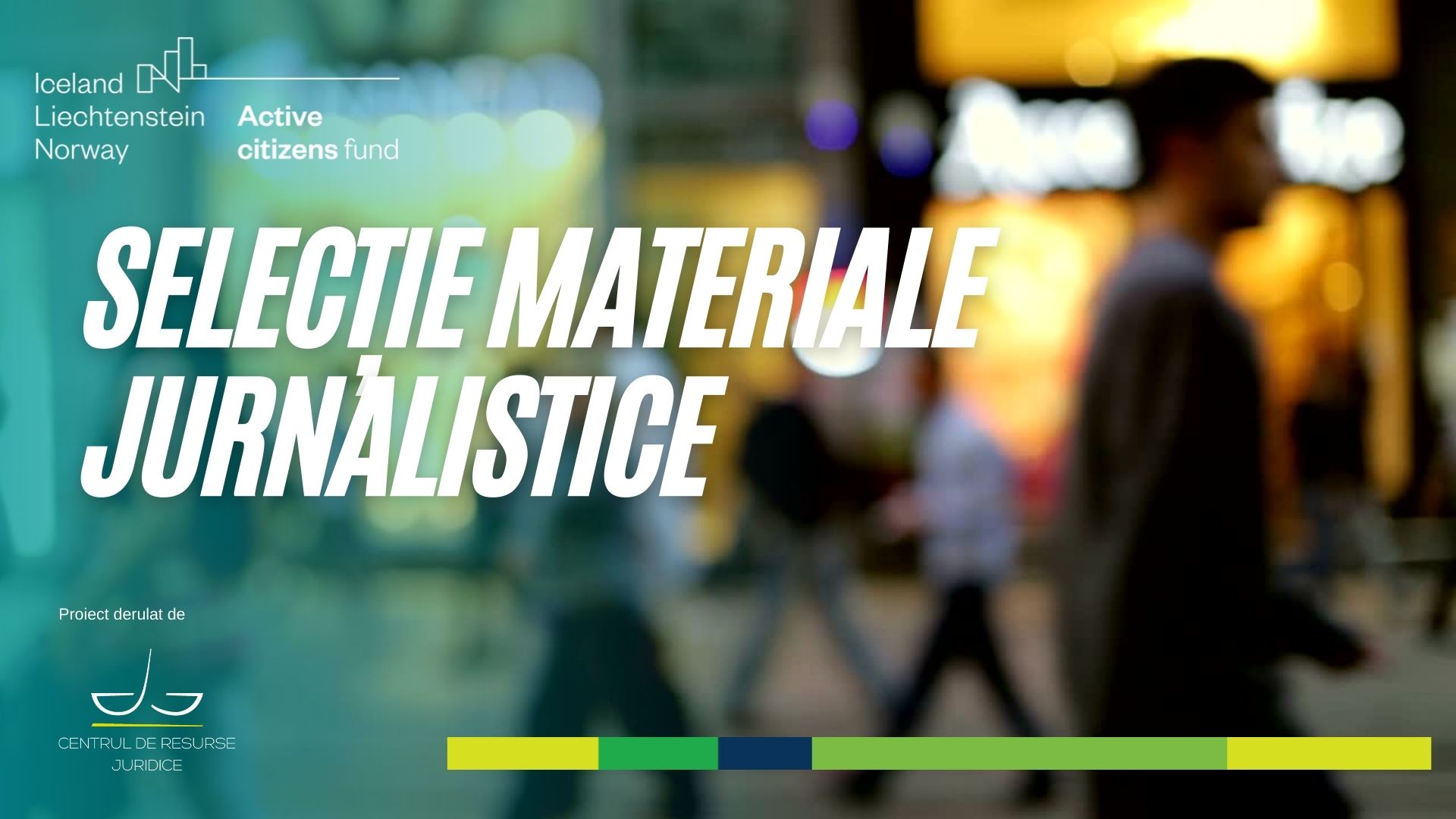 Selecție materiale jurnalistice – Centrul de Resurse Juridice